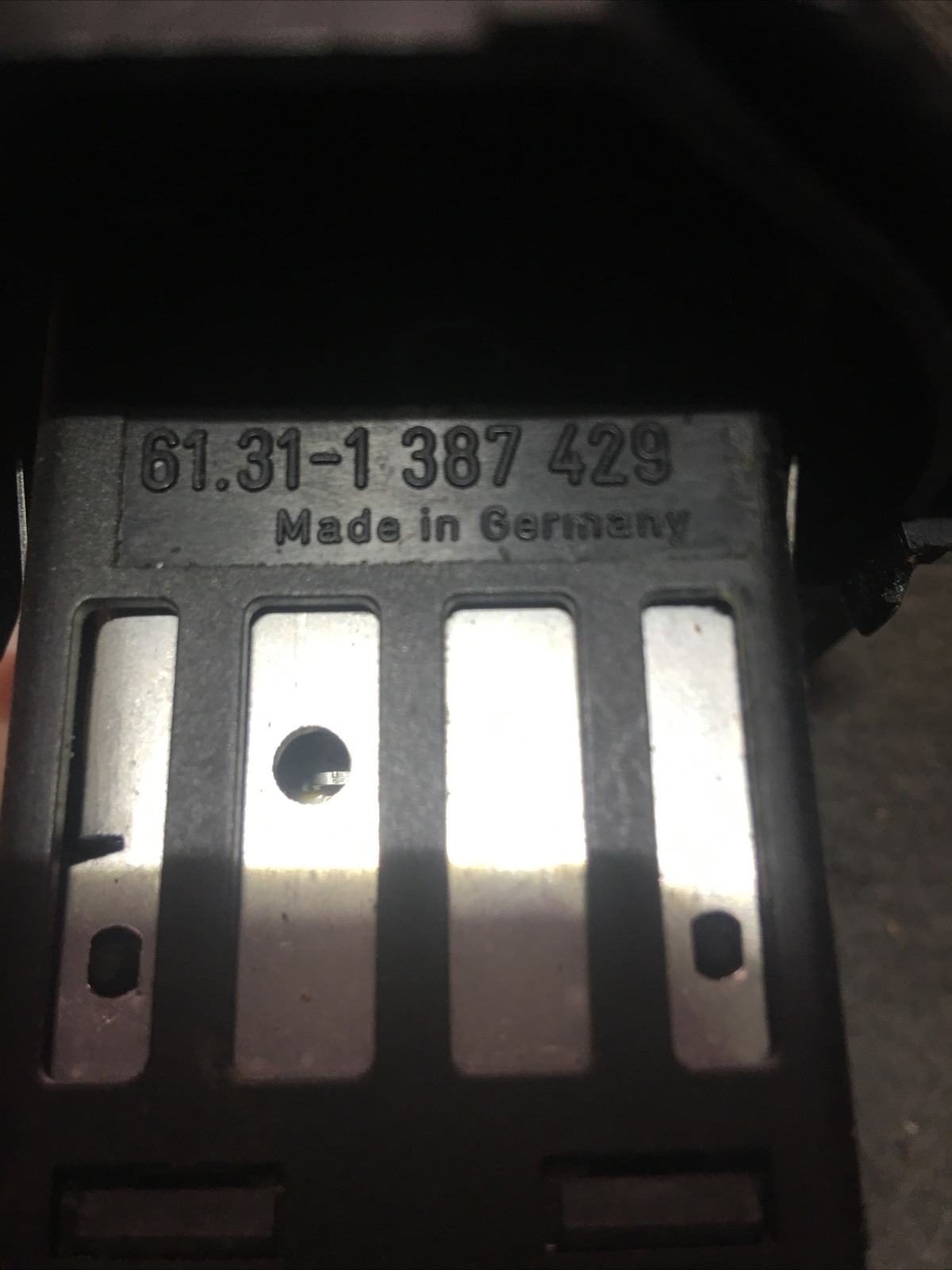 BMW E36 INTERIOR DASH LIGHT CONTROL DIMMER SWITCH LEFT M3 328 325 323 ...