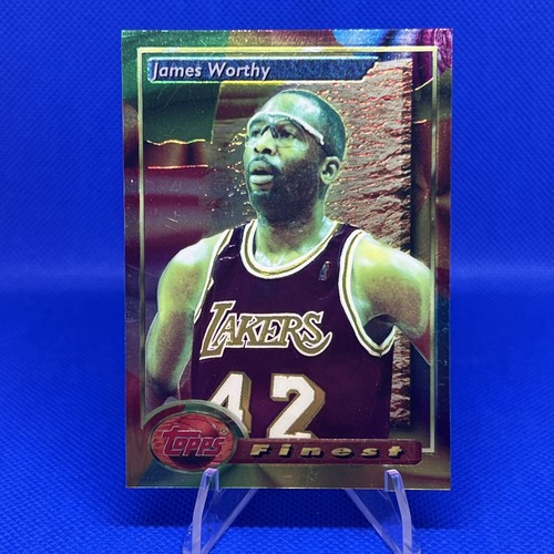 James Worthy 1994 Topps Finest Card # 181 Los Angeles Lakers | eBay