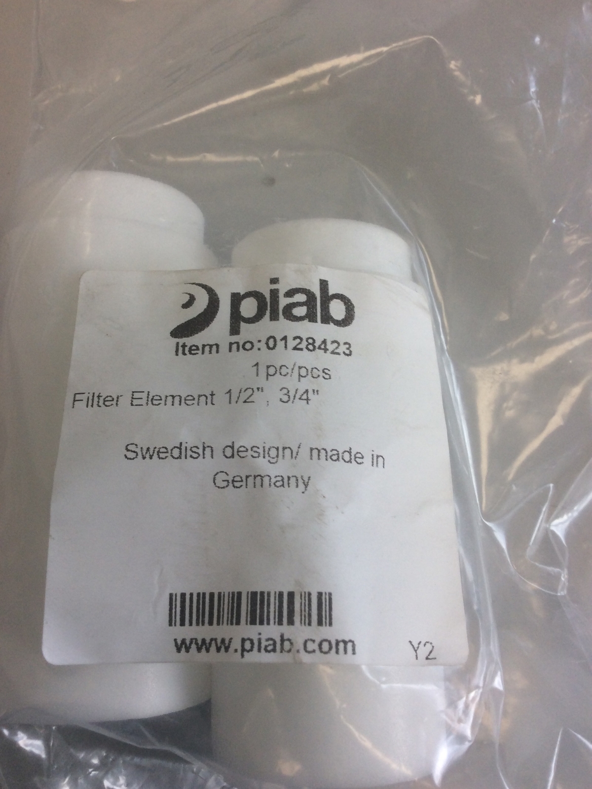 Piab Vacuum Filter 0128426 1" (pack of 3) for sale online | eBay