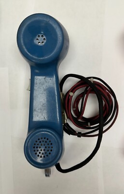 Vintage Rotary Dial Blue Lineman's Butt Phone Set - Used 6569 | eBay