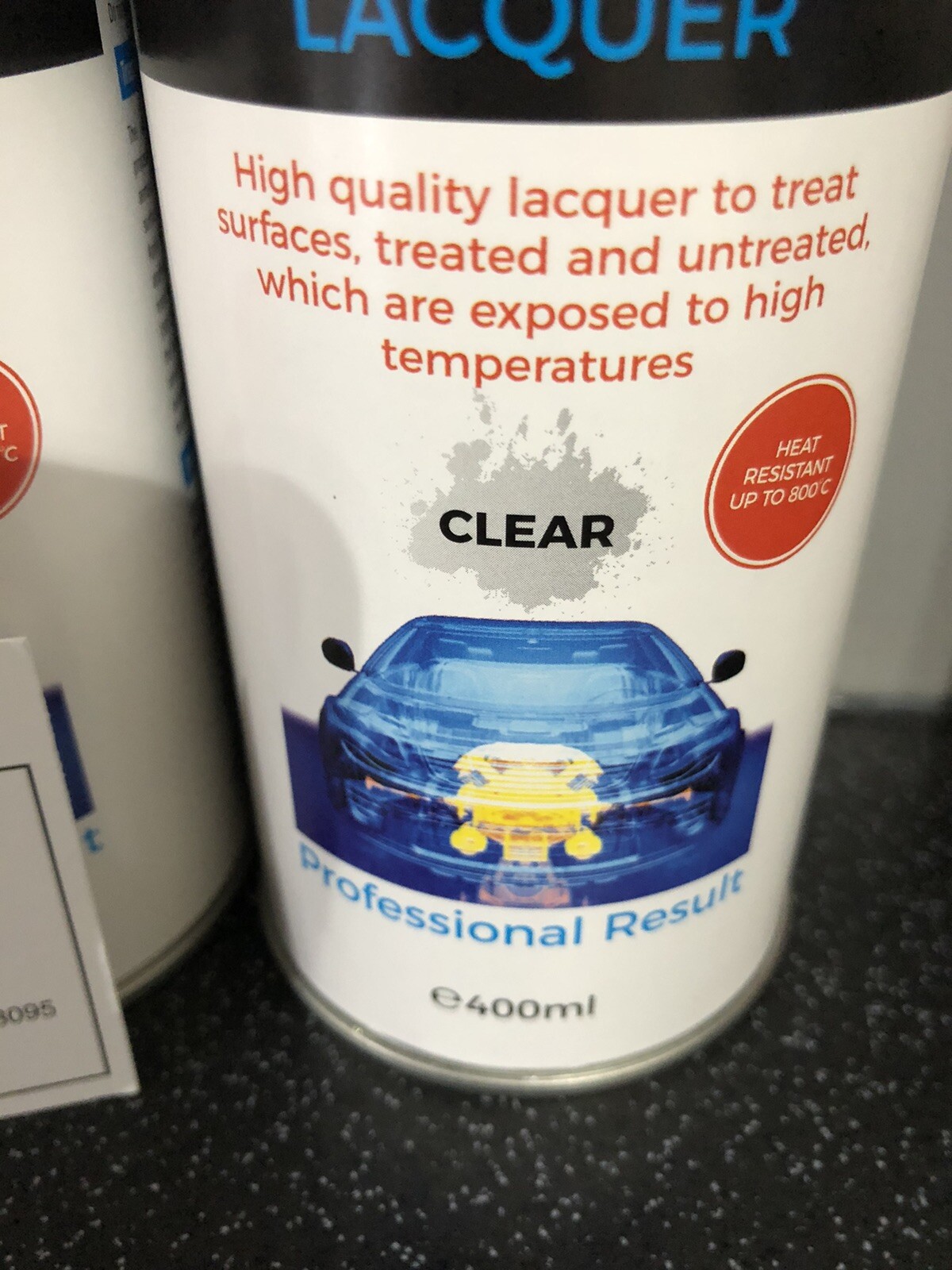 1X MOTIP VHT HIGH TEMPERATURE SILVER SPRAY PAINT & 1X VHT CLEAR LACQUER ...