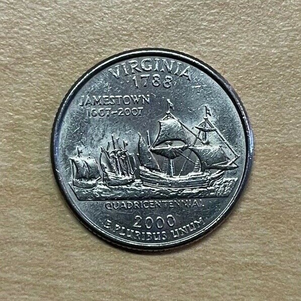 2000-P Virginia State Quarter DDO (strong) | eBay