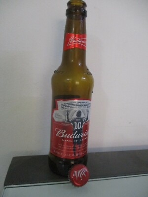 Budweiser beer: Lionel Messi, 330 ml empty bottle, limited edition ...