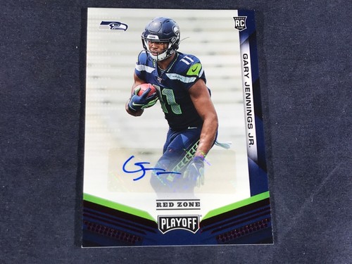 I4-73 FOOTBALL CARD - GARY JENNINGS JR SEAHAWKS - AUTOGRAPHED - 2019 ...
