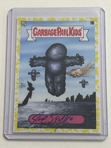 JOE SIMKO 2023 GARBAGE PAIL KIDS INTERGOOLACTIC MAYHEM GOLD AUTOGRAPH ...