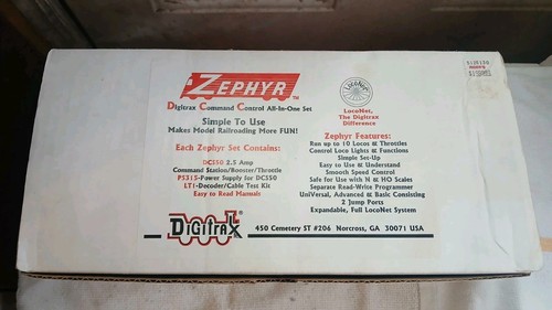 Zephyr Digitrax Command Control All In One Set | eBay