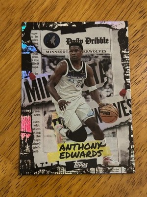 2025 Topps Daily Dribble Anthony Edwards @QZ04 | eBay