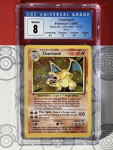 Pokémon Graded Charizard 5 Card Lot!! God Pack Garenteed Ex/V/gx/secret ...