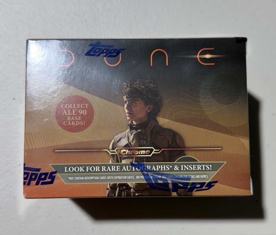 2024 TOPPS DUNE CHROME Value Blaster BOX (28 Cards) Brand New Factory Sealed QTY | eBay
