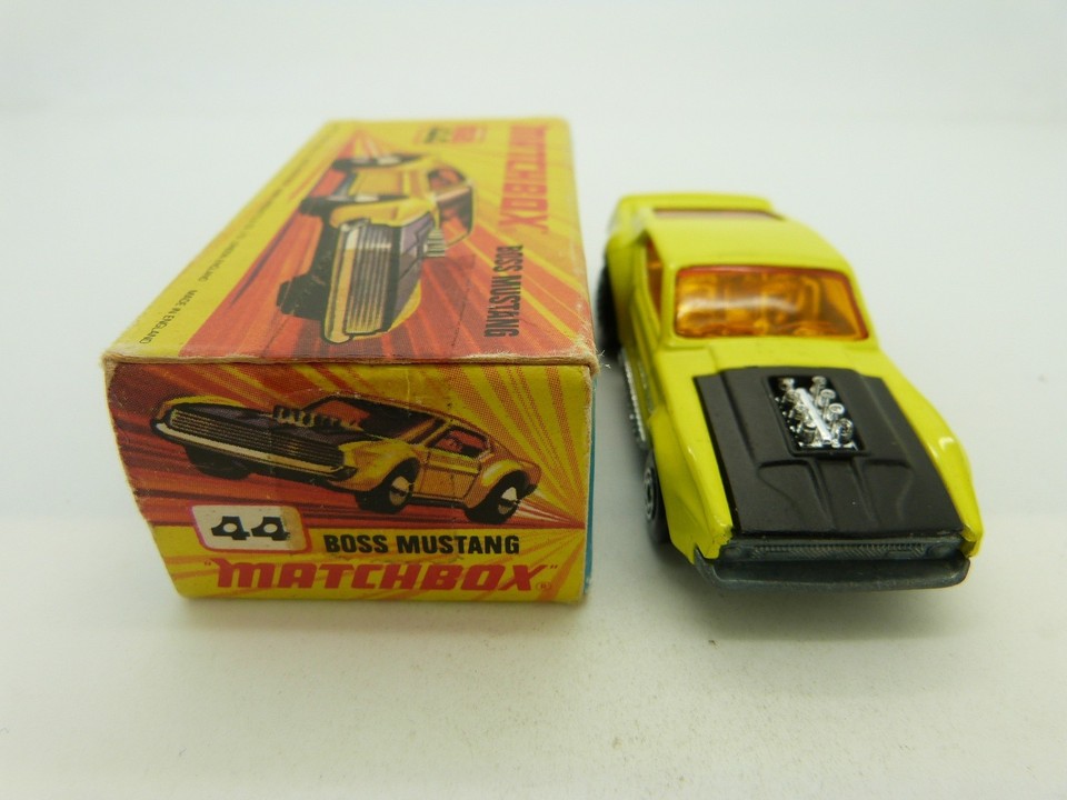 Matchbox Lesney Superfast 44 Boss Mustang in original box | eBay UK