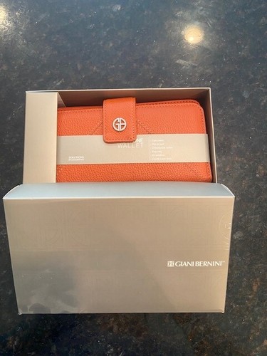 Giani Bernini Pebble Softy Core Leather All In One Zip & Snap Wallet ...