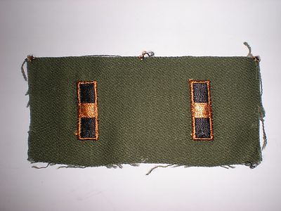US ARMY VIETNAM ERA WARRANT OFFICER 1 SUBDUED RANK - 1 PAIR | eBay