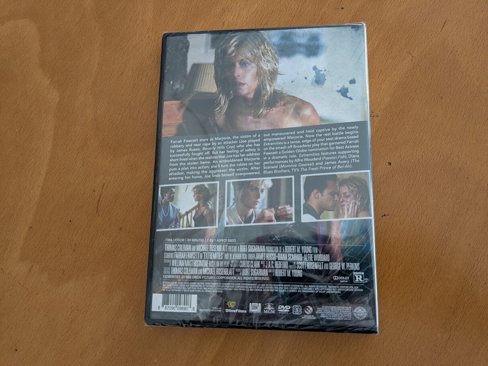 FARRAH FAWCETT Extremities DVD NEW 1986 | eBay