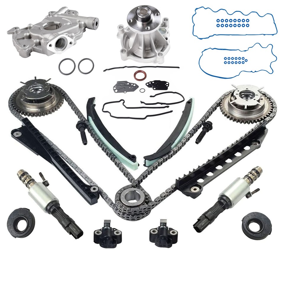 Timing Chain Kit Cam Lifters Rocker Arms For 04-08 Ford F150 Lincoln ...