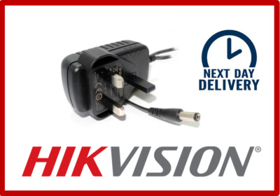HIKVISION SECURITY Surveillance Camera Power Supply Adapter 12V - FREE ...
