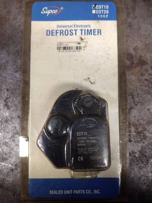 NOS Supco EDT10 Universal Electronic Defrost Timer 415-318-2510 B12-408 ...