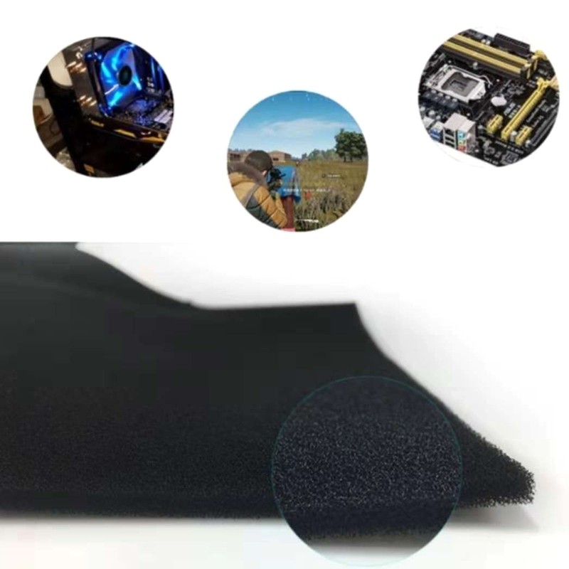 Dust Filter PC Fan Dustproof Cover 40ppi Sponge Filter Mesh Anti Dust ...