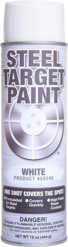Steel Target Paint- 16 oz (Single) Aerosol Paint in a Can for Shooting ...