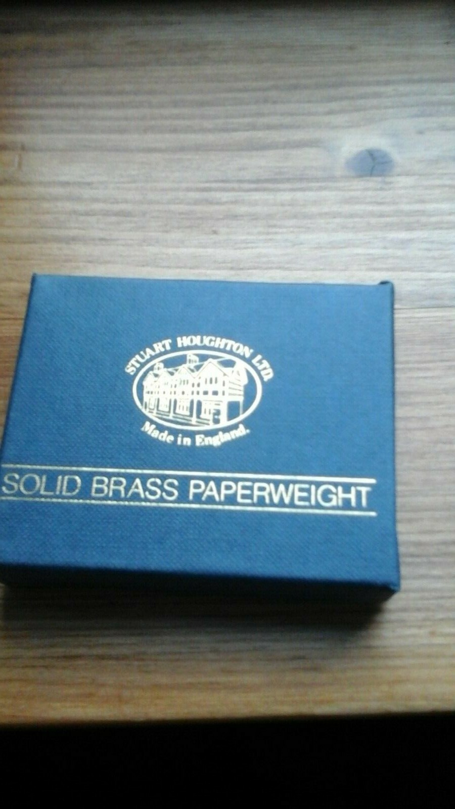 Stuart Houghton Ltd, Solid Brass Paperweight, Vintage Unsold Stock ...