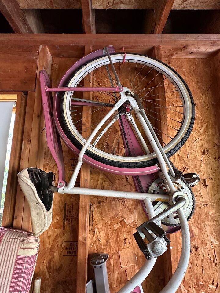 Vintage 1960's Rollfast Pink Women's Bicycle w/ Light | eBay