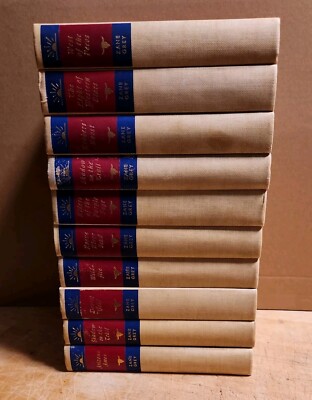Vtg Zane Grey Books Lot Of 10 Blacks Reader Service Hardcover Westerns ...