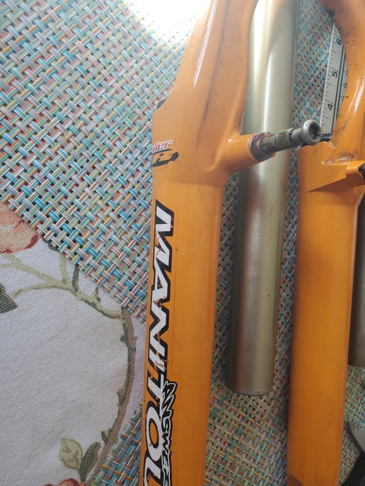 Vintage Manitou Spyder R 26" QR Suspension Fork 10 inch steerer 1 1/8 ...