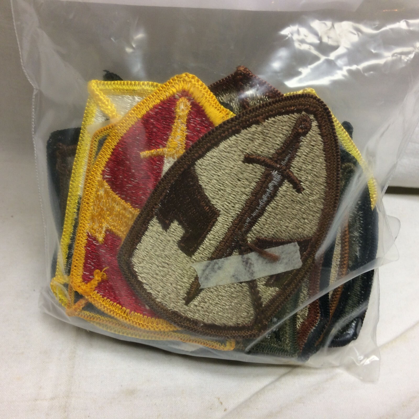 20 Military Patch Lot Airborne Tab Korean Communications Zone MAC-V ...