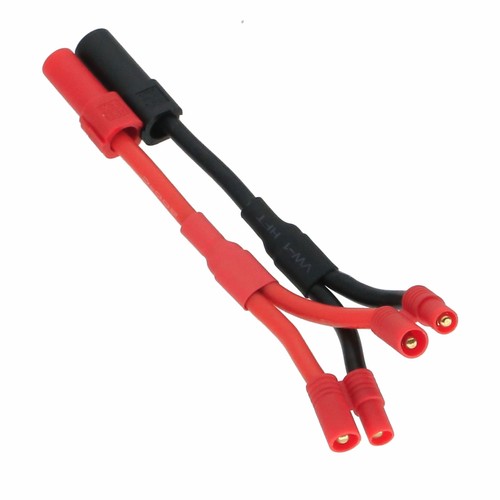 Parallel Wire HXT150 1 Female to 2 Male SYMA 3.5mm 12AWG 5CM+5CM Y ...