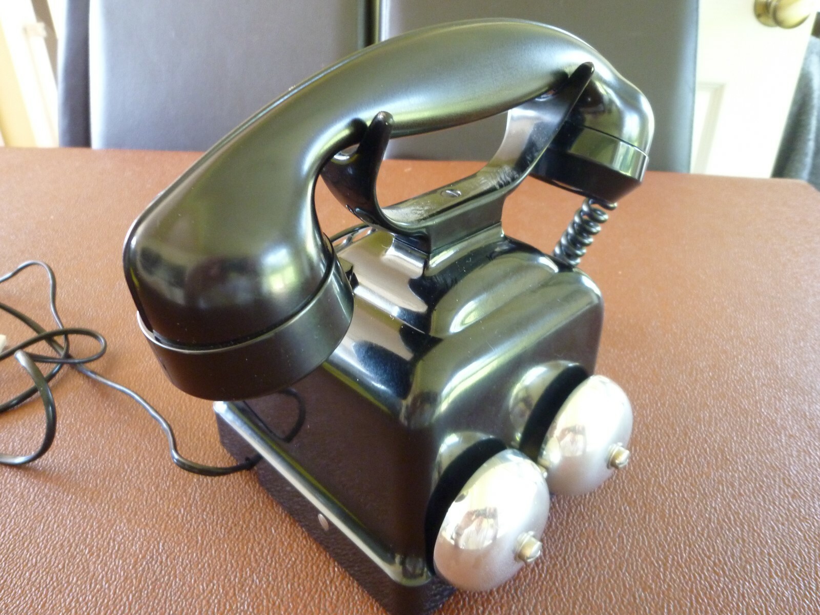 old dial upright vintage european bakelite telephone | eBay UK