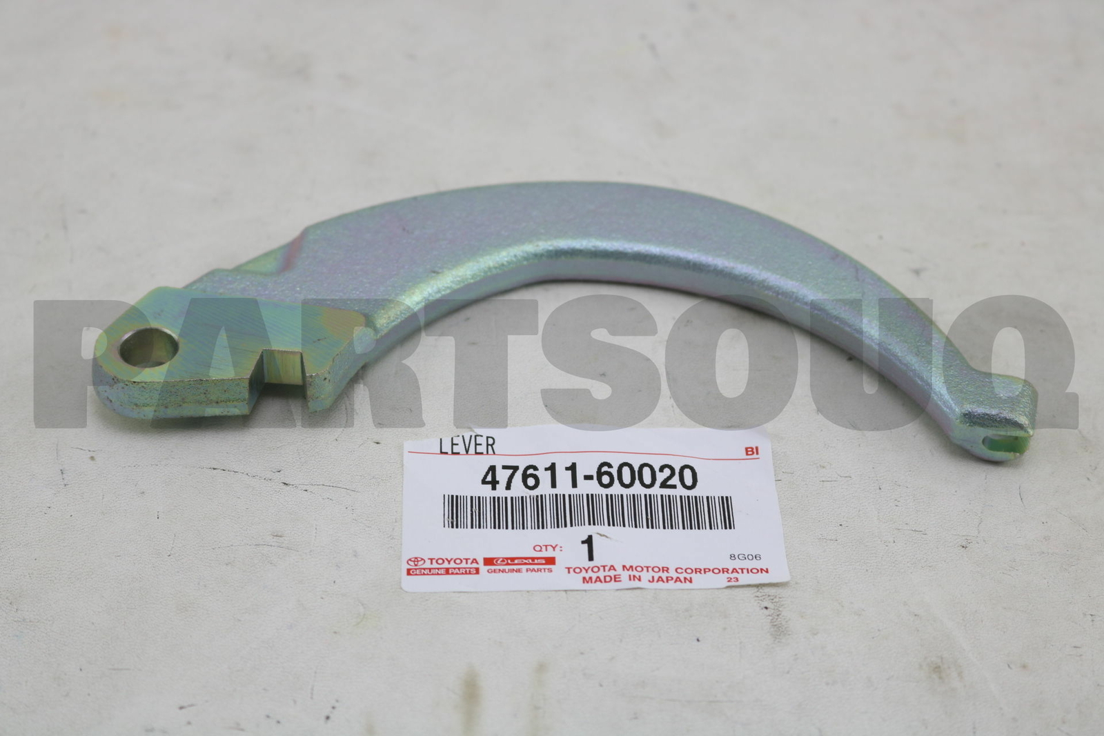 4761160020 Genuine Toyota LEVER, PARKING BRAKE SHOE, RH/LH 47611-60020 ...