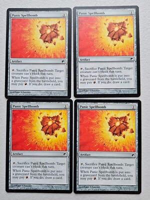 MTG 4x Panic Spellbomb 191/249 Light Play | eBay