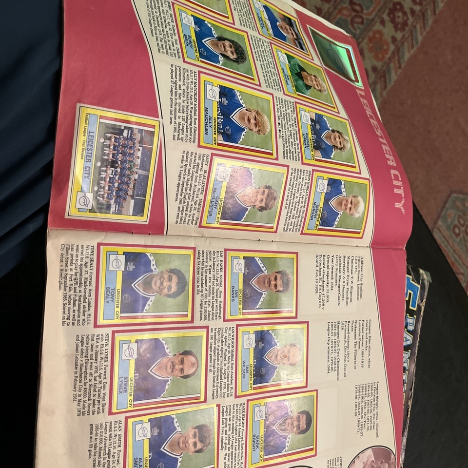 100% Complete panini football 87 sticker album | eBay UK