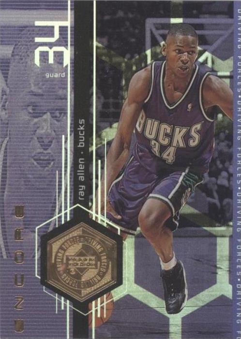 1998-99 Upper Deck Encore - Driving Forces Ray Allen #F15 F/X /500 for ...
