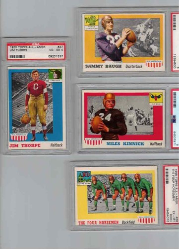 1955 Topps All American COMPLETE PSA SET | eBay