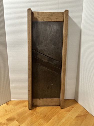 Antique Wooden Kraut Cutter Cabbage Slaw Slicer | eBay