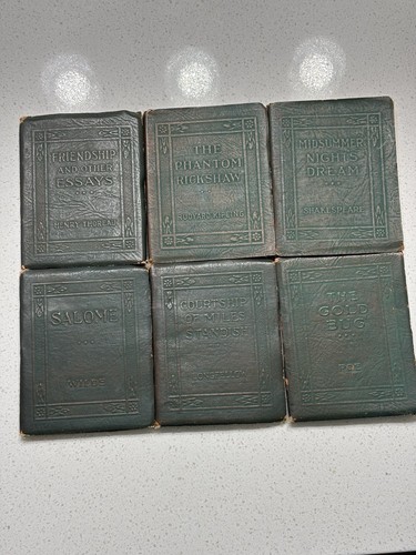 Little Leather Library Mini Books Set Of 6 Great Condition | eBay