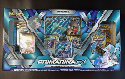 2017 Pokemon Primarina GX Premium Collection Box - Sun & Moon + XY ...