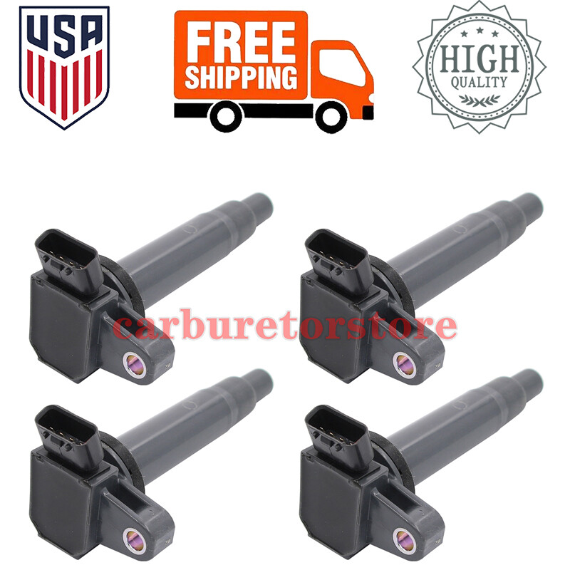 4PCS Ignition Coil 90919-02230 For Toyota 4Runner Lexus GS430 LS430 4 ...
