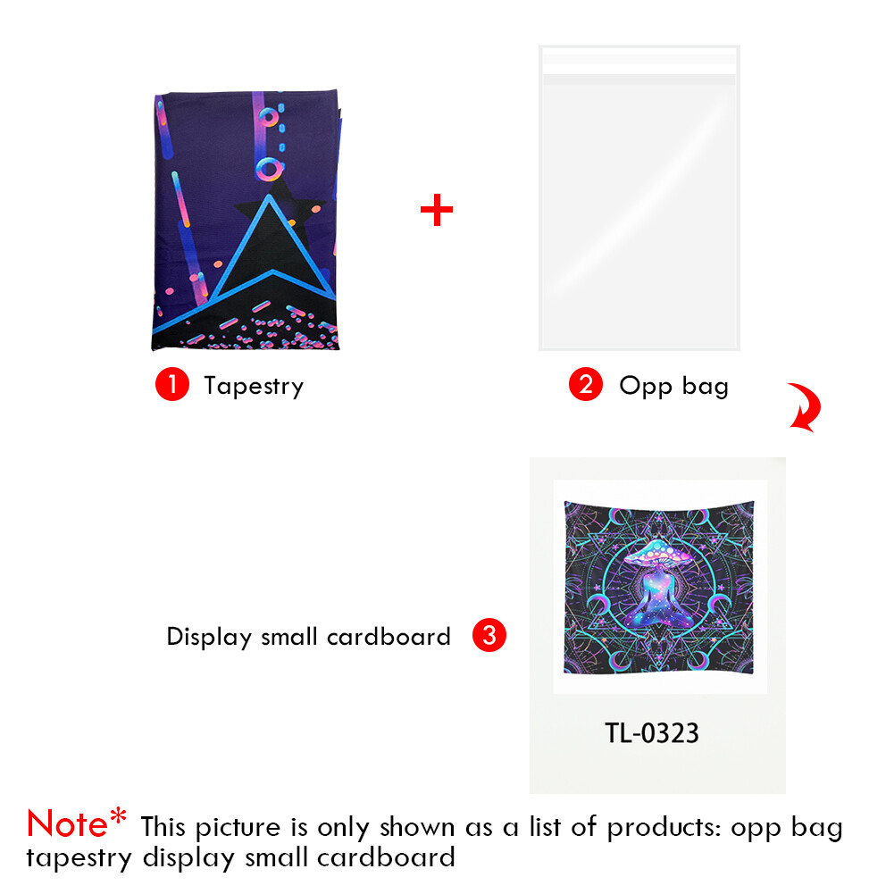 Splicing Trees Printed Tapestry Wall Hanging Blanket Bedroom Mat ...