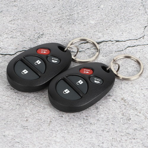 Black Universal Car Anti Theft System 4 Buttons Keyless Entry System ...