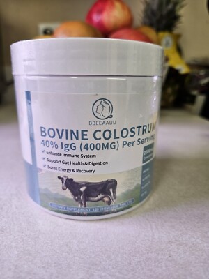 Bovine Colostrum Tablets Chewable, 40% IgG | Colostrum Supplement 400mg ...
