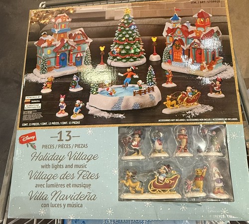 2024 Disney Animated Holiday Village with Lights and Music - Ice ...