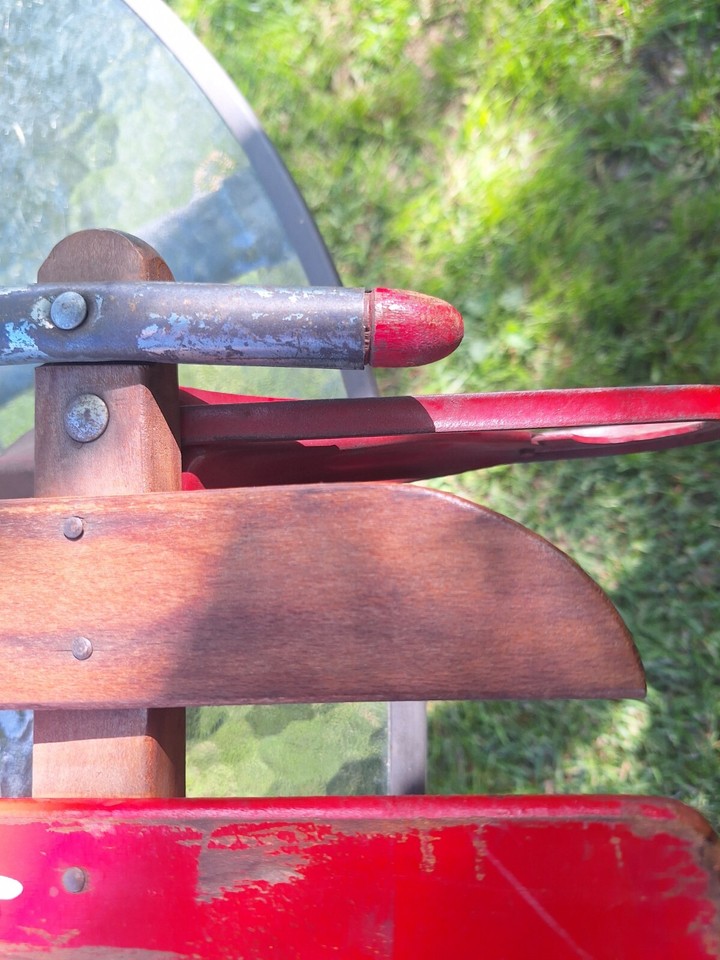 Vintage Happi Time Sled Wood / Metal Runner for Rustic Decor | eBay