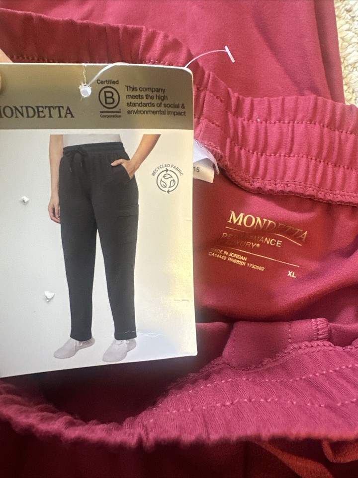 Mondetta Ladies’ Active Cargo Pant - Tibetan Red - XL | eBay