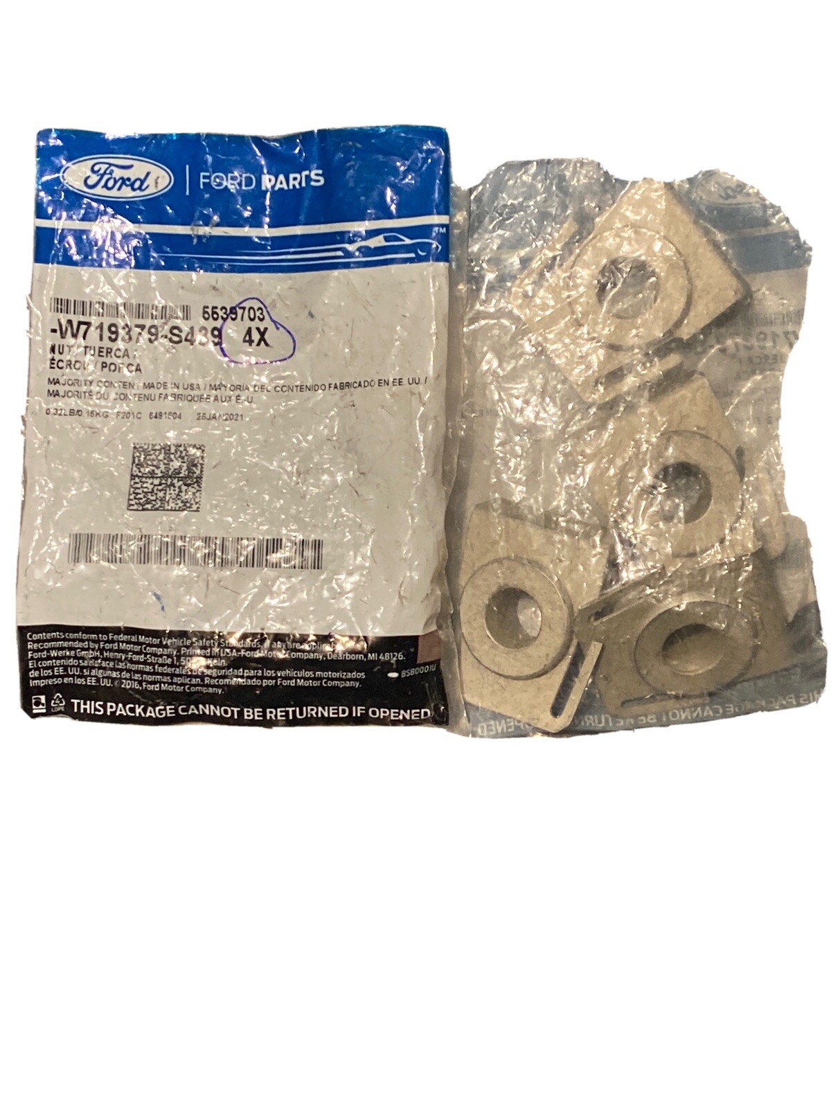 W719379-s439 FORD OEM BED NUTS X4 | eBay