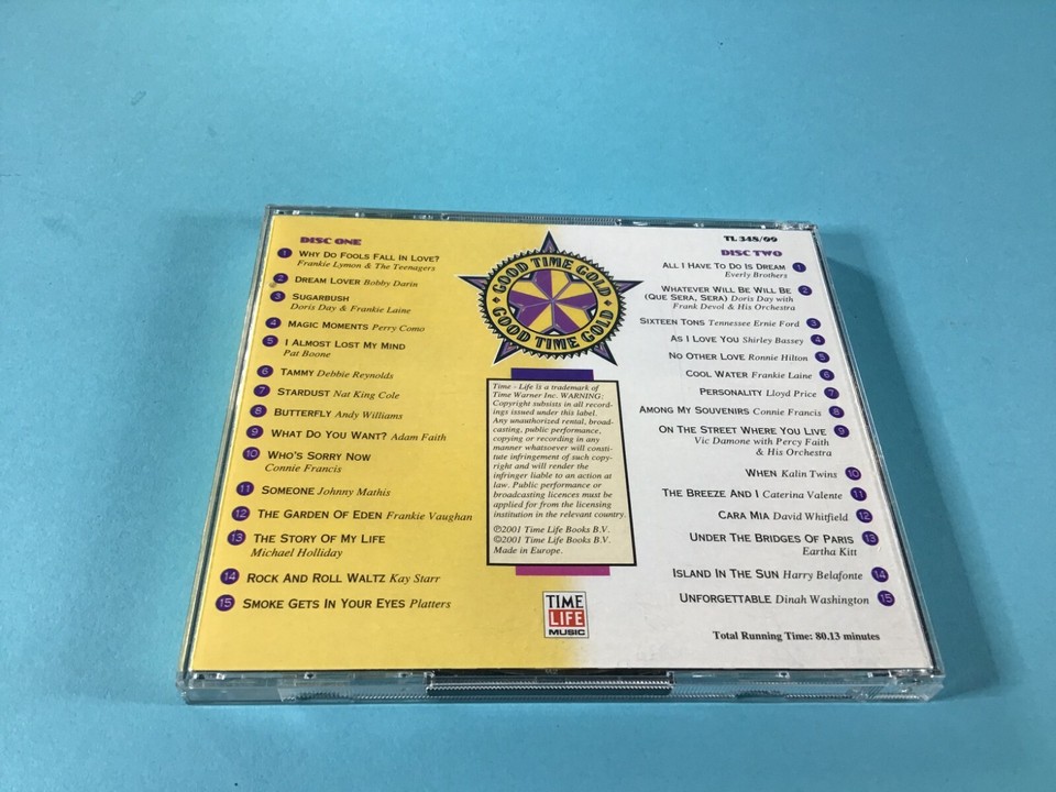 Good Time Gold - 1950-1959 - Time Life - 2er Musik CD | eBay