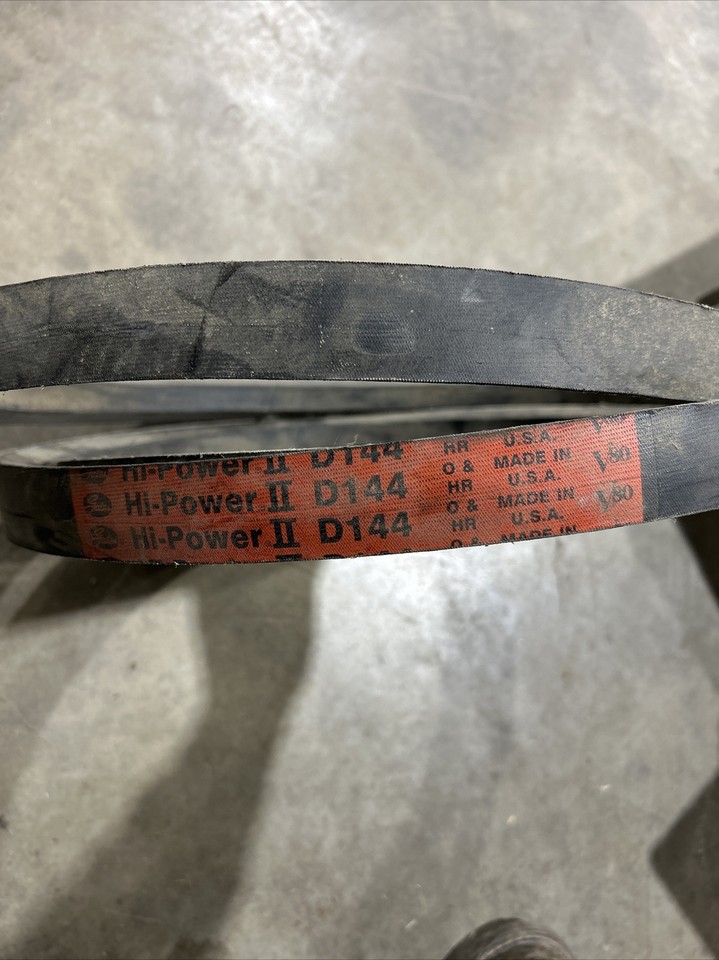Gates D144 Hi-power Ii V-belt 149in 1-1/4in | eBay