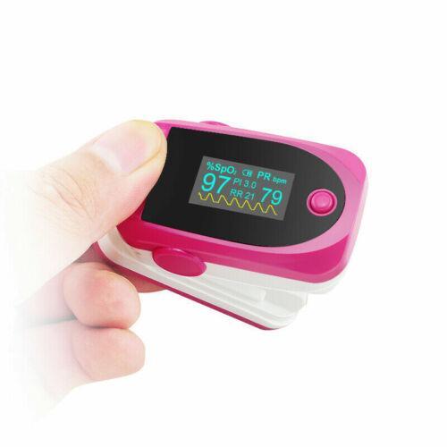 Pulse Oximeter Fingertip Monitor Portable Accurate SpO2 Respiration ...