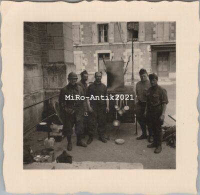 Photo, WW2, French chefs at field kitchen, France 1940 (N)50366 | eBay