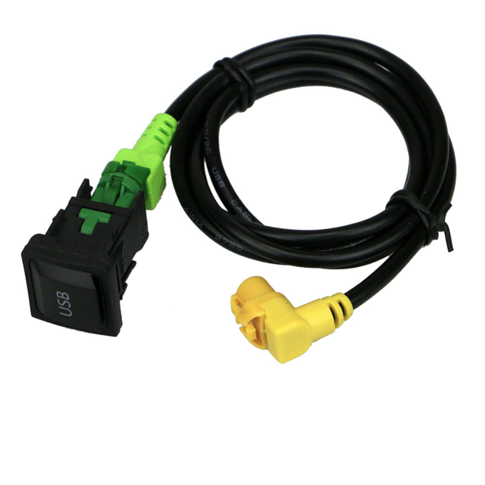 USB Port For VW Golf V Mk5 Mk6 Factory Fit Socket 5KD035726A 4 Pin ...